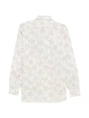 BARBA NAPOLI Palm Tree-print Shirt
