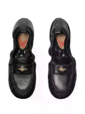 Burberry Leather Loafers