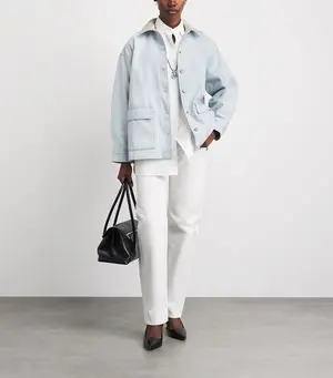 AGOLDE X Maria Mcmanus Oversized Field Jacket - Blue