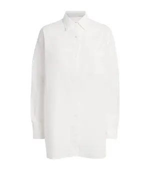 AGOLDE X Maria Mcmanus Organic Cotton Poplin Shirt - White