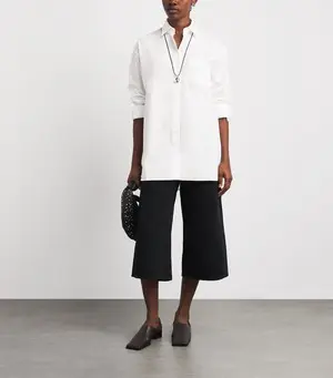 AGOLDE X Maria Mcmanus Organic Cotton Poplin Shirt - White