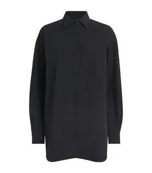 AGOLDE X Maria Mcmanus Organic Cotton Poplin Shirt - Black
