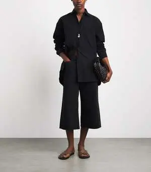 AGOLDE X Maria Mcmanus Organic Cotton Poplin Shirt - Black