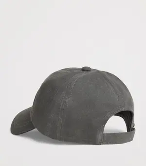 NN.07 Cotton Baseball Cap With Logo - Green