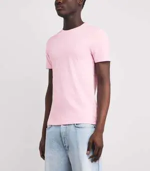 Polo Ralph Lauren Cotton Custom Slim-fit T-shirt - Pink