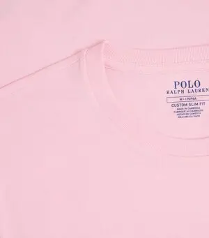 Polo Ralph Lauren Cotton Custom Slim-fit T-shirt - Pink