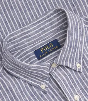 Polo Ralph Lauren Linen Custom-fit Stripe Shirt
