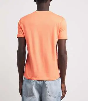 Polo Ralph Lauren Cotton Custom Slim-fit T-shirt - Orange
