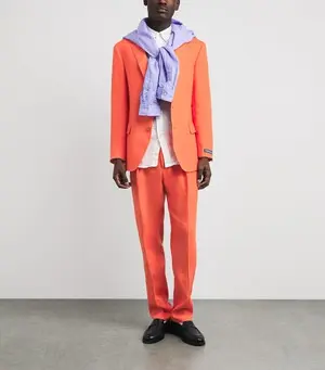 Polo Ralph Lauren Linen Tailored Trousers