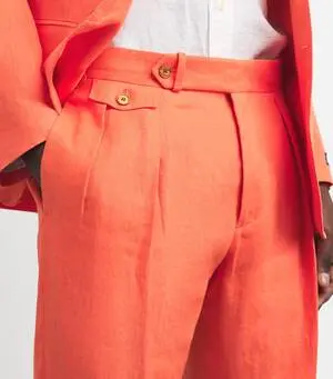 Polo Ralph Lauren Linen Tailored Trousers