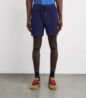 Polo Ralph Lauren Cotton Terry Shorts - Navy