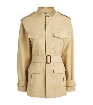 Polo Ralph Lauren Hemp-cotton-linen Woven Field Jacket