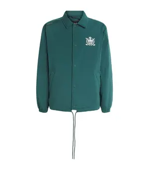 Rlx Ralph Lauren Logo Print Windbreaker Jacket - Green