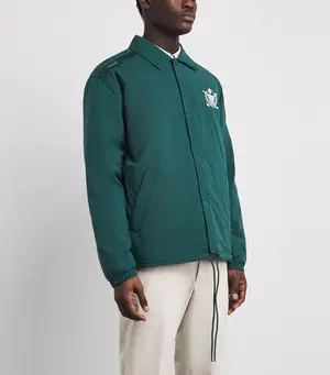 Rlx Ralph Lauren Logo Print Windbreaker Jacket - Green