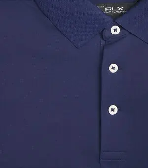 Rlx Ralph Lauren Tailored Fit Performance Polo Shirt - Navy