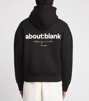 ABOUT:BLANK Cotton Loopback Hoodie