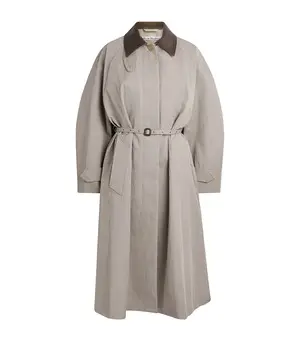 Acne Studios Cotton-blend Belted Trench Coat - Beige