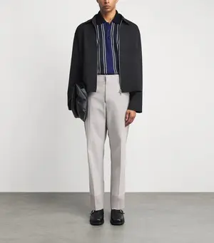 MAISON MARGIELA Pleated Tailored Trousers