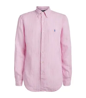 Polo Ralph Lauren Linen Custom-fit Stripe Shirt