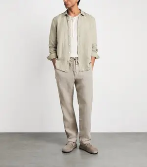 Citizens Of Humanity Linen Drawstring Trousers