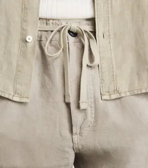 Citizens Of Humanity Linen Drawstring Trousers