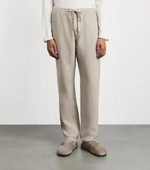 Citizens Of Humanity Linen Drawstring Trousers
