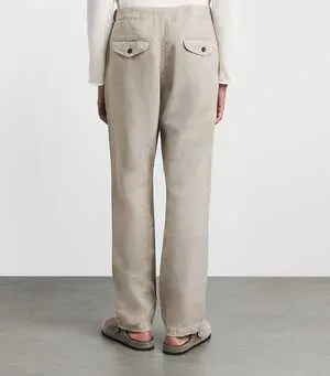 Citizens Of Humanity Linen Drawstring Trousers