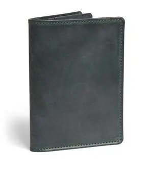 SWAINE Leather Business Card Case - Green