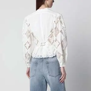 Isabel Marant Étoile Nina Cotton And Linen Blouse