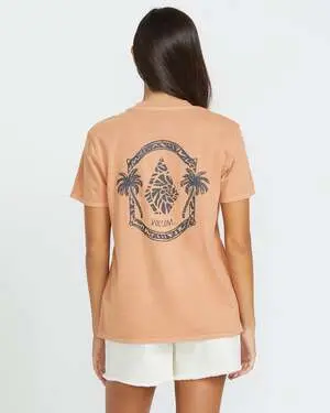 Volcom Lock It Up Tee - Sandstone