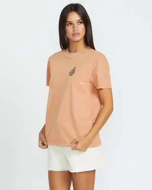 Volcom Lock It Up Tee - Sandstone