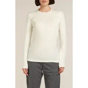 Icebreaker Oasis Long-sleeve Merino Wool Top - Undyed