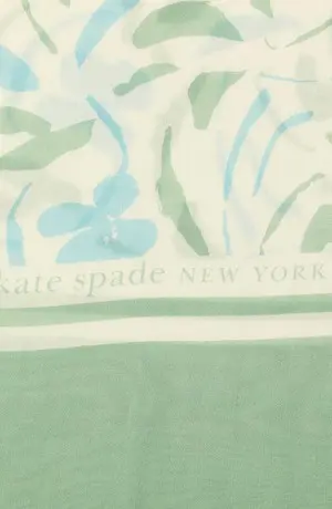 Kate Spade New York Painters Garden Oblong Scarf