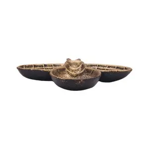 GALLERIE II Bee Small Decorative Dish Plate 4.8" X 5.98
