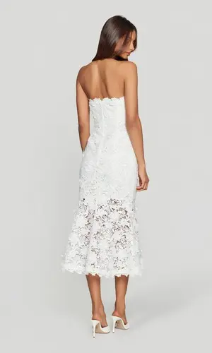 Generation Love Makaia 3d Butterfly Lace Dress - White