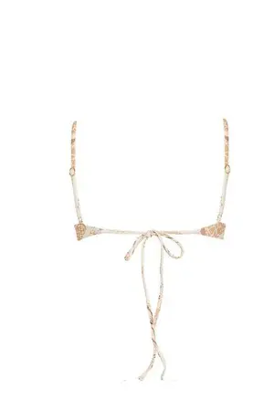 KIBYS Shell Tides Print Underwire Bikini Top