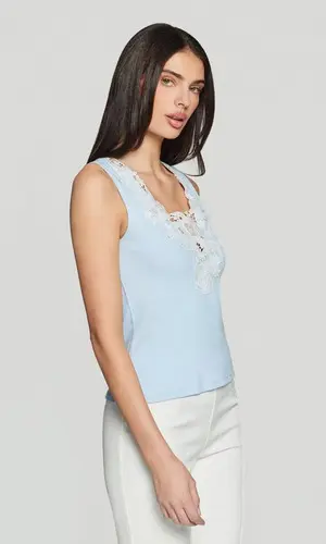 Generation Love Elna Lace Sleeveless Top