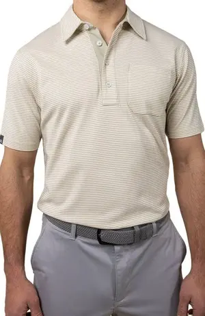 ASHWORTH GOLF Trestles Polo - Moss