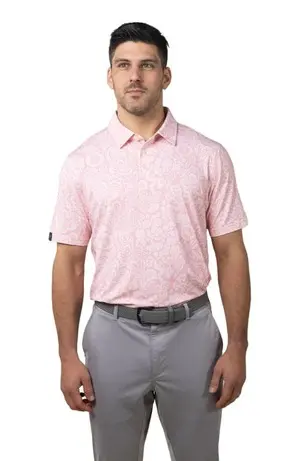 ASHWORTH GOLF Tapestry Polo
