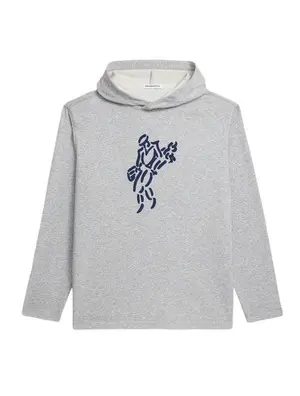 ASHWORTH GOLF Golfman Satin Stitch Hoodie - Grey Heather