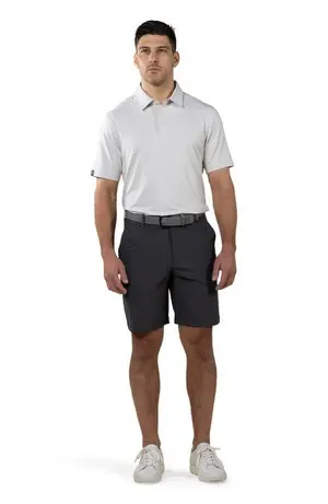ASHWORTH GOLF Gm Classic Golf Short - Asphalt
