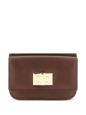 Fendi Twist-lock Wallet - Brown