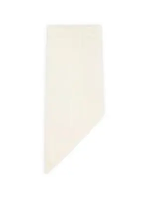 Alberta Ferretti Twill-weave Scarf - Neutrals