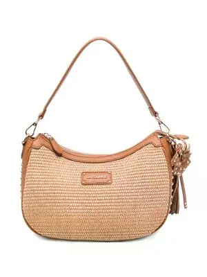 LA CARRIE La Plage Stud-embellished Shoulder Bag