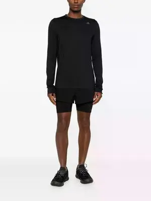 Adidas X Entire Studios Logo-print Long-sleeve T-shirt - Black