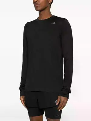 Adidas X Entire Studios Logo-print Long-sleeve T-shirt - Black