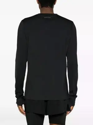 Adidas X Entire Studios Logo-print Long-sleeve T-shirt - Black