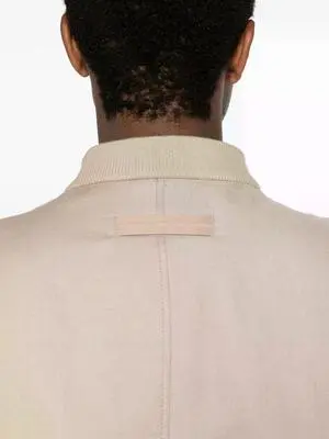 Zegna Linen Bomber Jacket - Neutrals