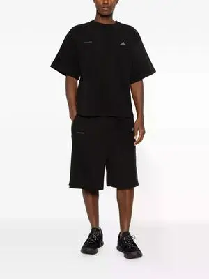 Adidas X Entire Studios Logo-print Side-stripe Shorts