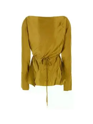 DANAMÉ Xenia Crossover-front Blouse